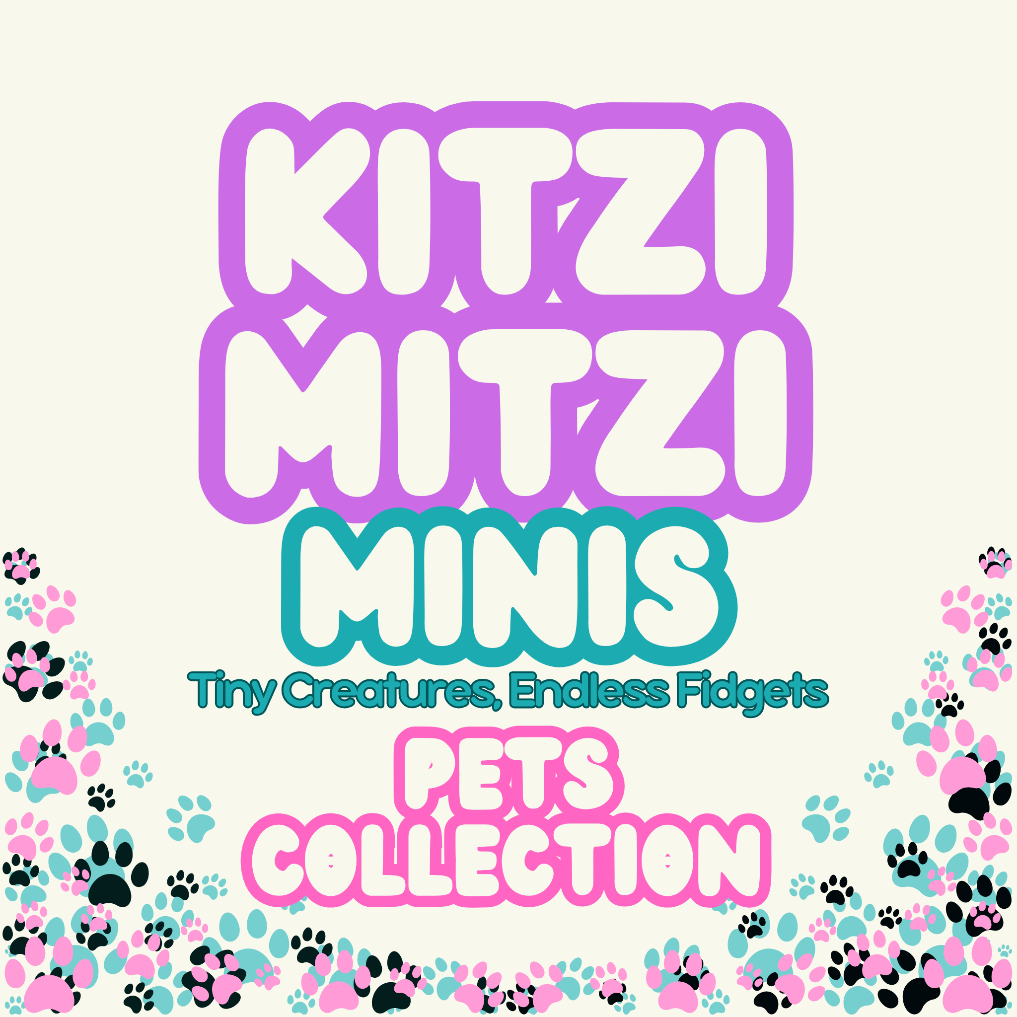 Kitzi Mitzi Minis Fantasy Collection | 6 Magical 3D Printed Fantasy ...