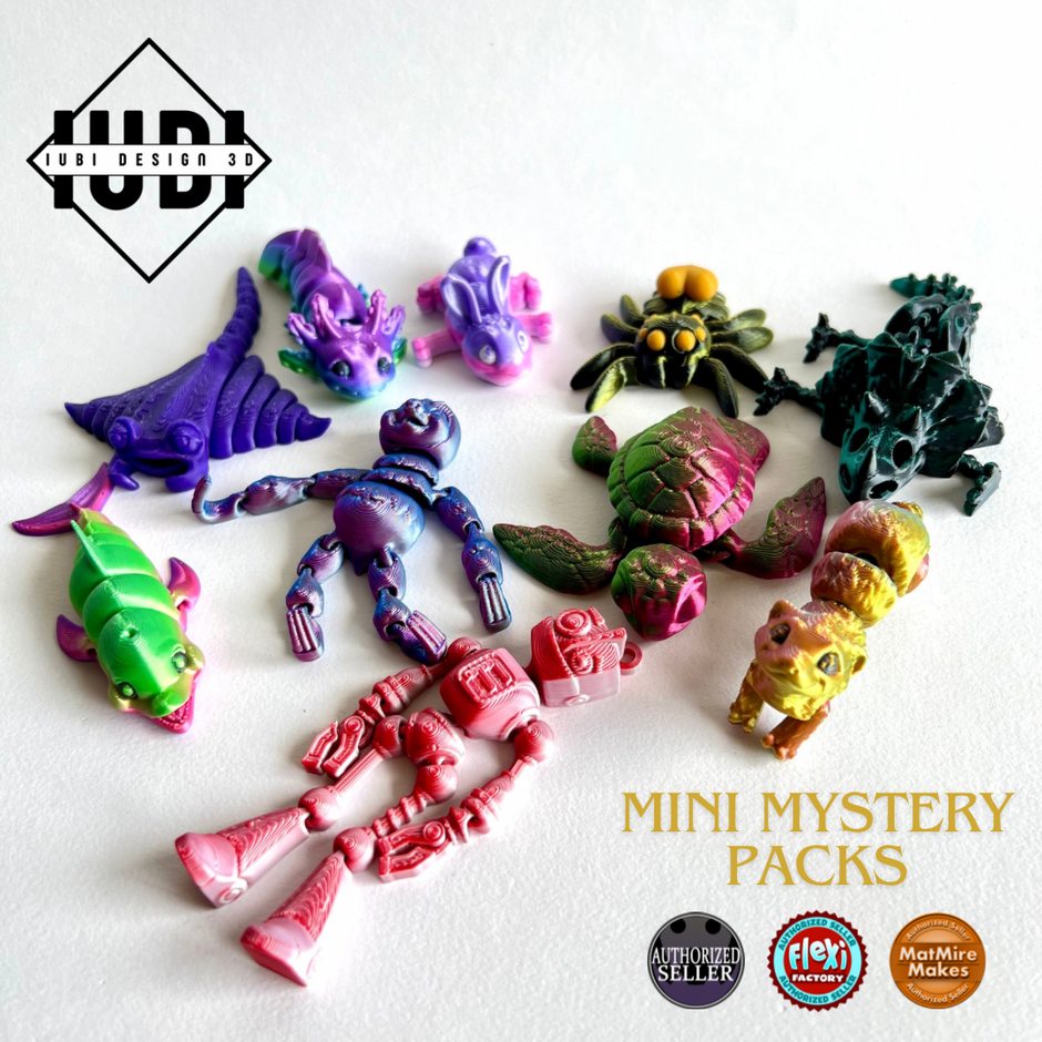 Iubi Design 3D | Explore 3D Printed Dragons, Fidget Toys, and more...