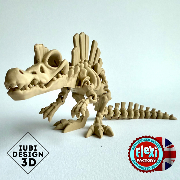 3D Printed Skeleton Spinosaurus | Articulating Dinosaur Figure – Iubi ...